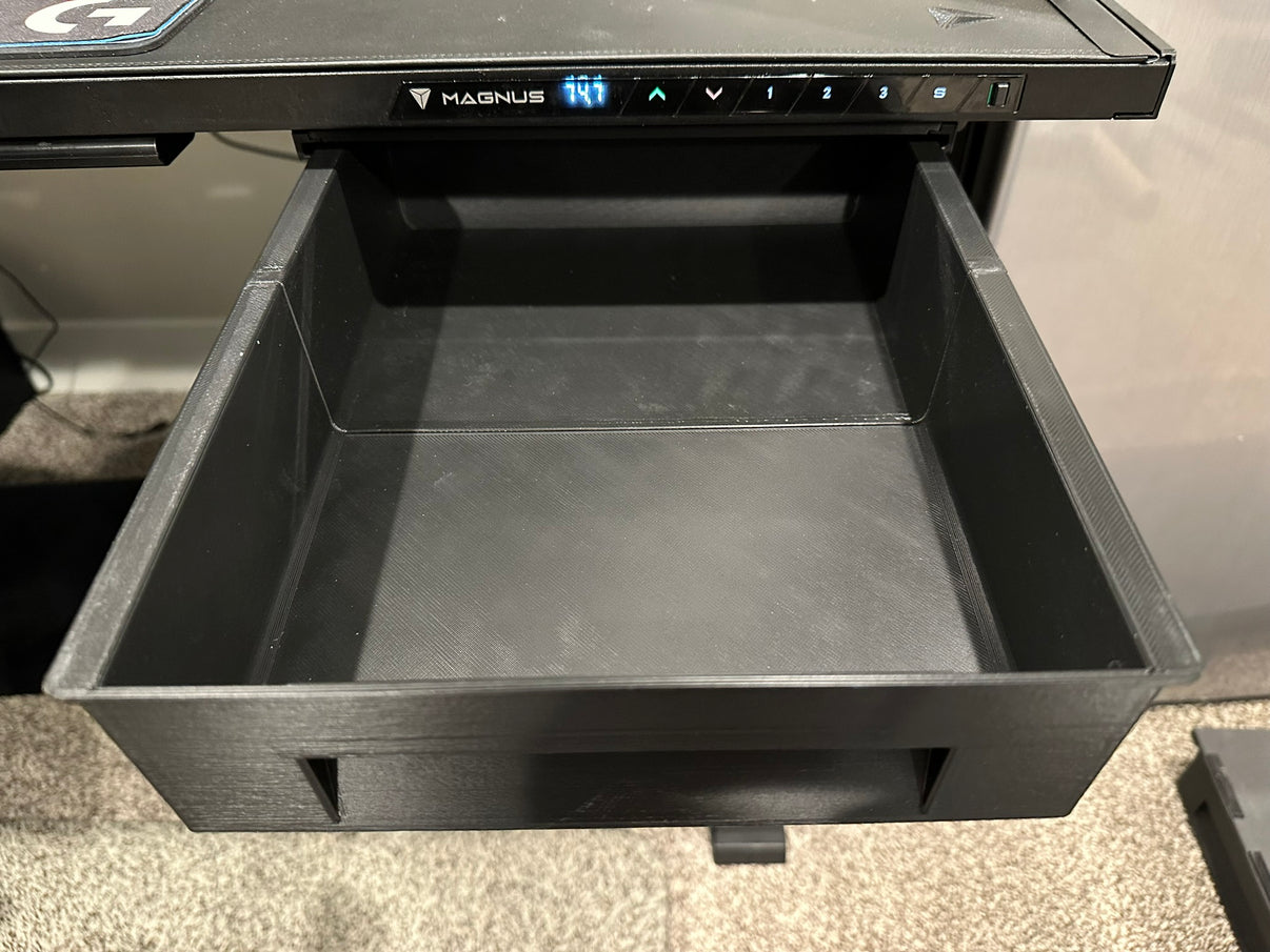 Magnetic desk drawer for Secretlabs magnus pro desk – CyberForge 3D